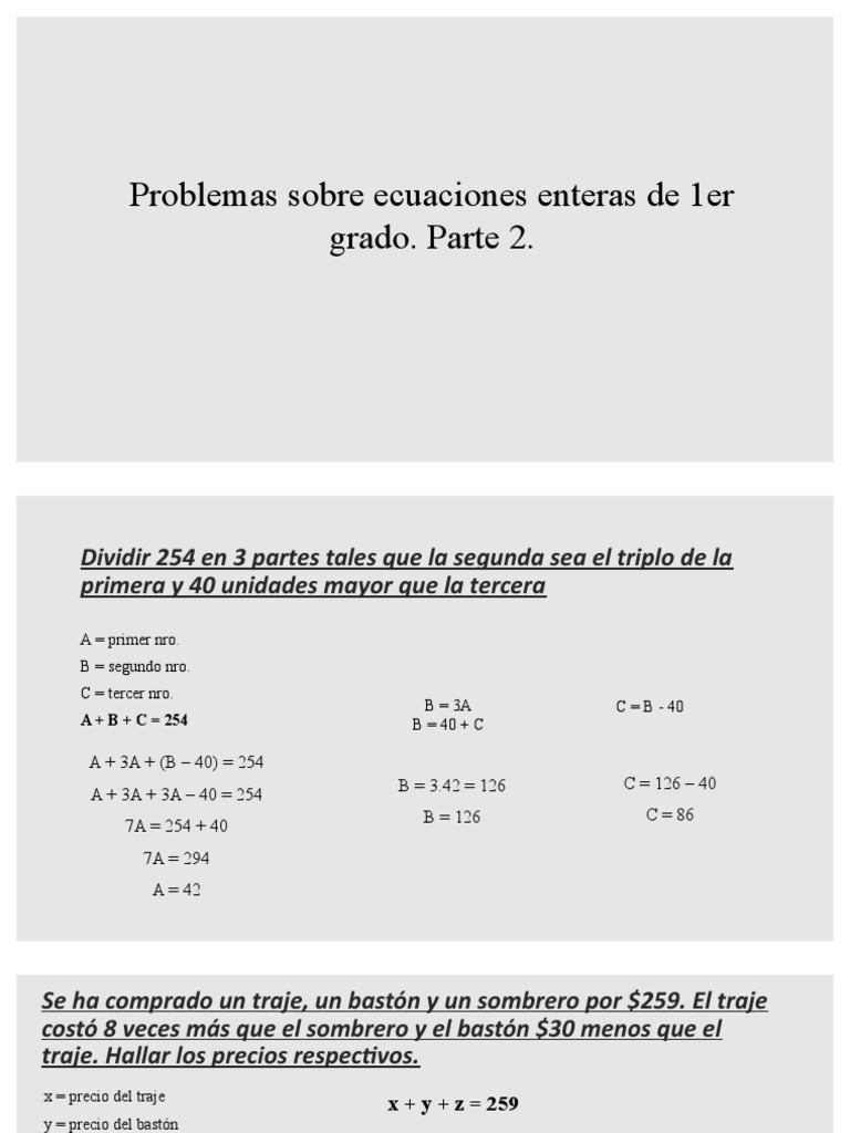 Problemas Parte 2 | PDF