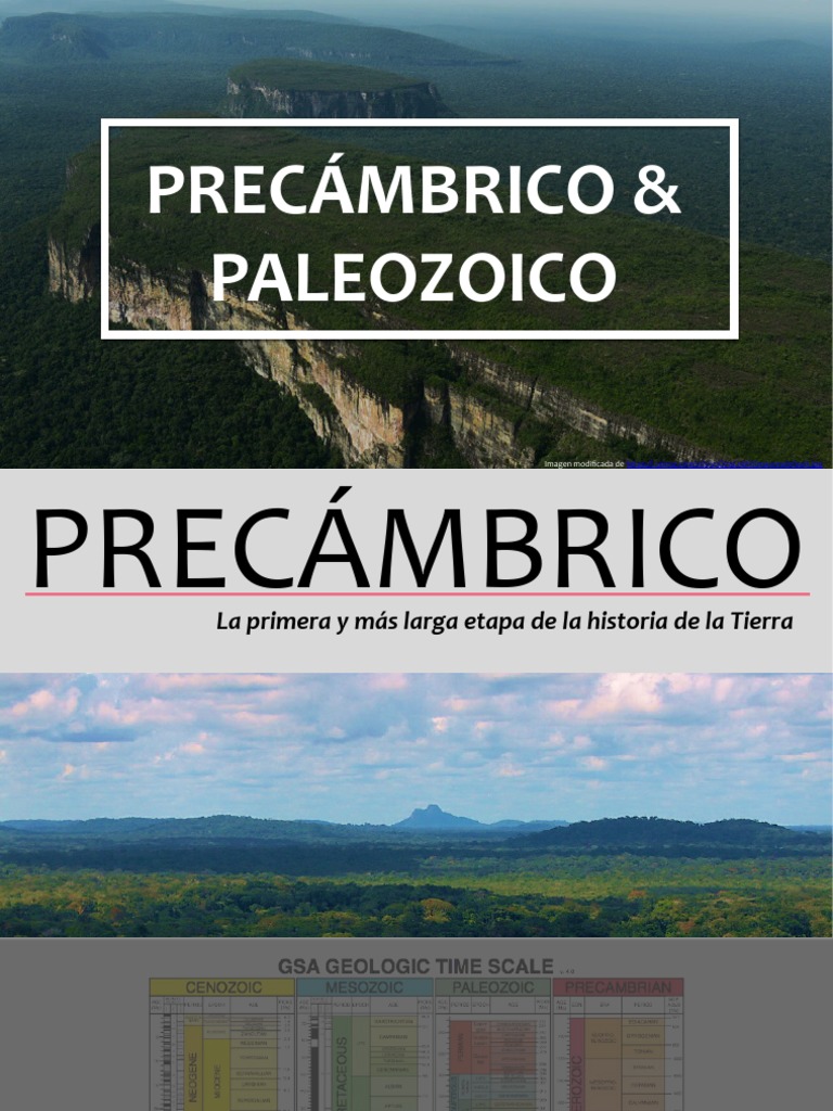 3 PRECAMBRICO-PALEOZOICO | PDF | Roca (geología) | Granito