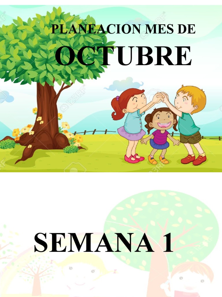 Planeacion Mes de Octubre Explorando Aprendo | PDF