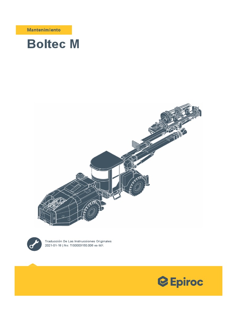 Boltec MC - Maintenance | PDF | Tecnología