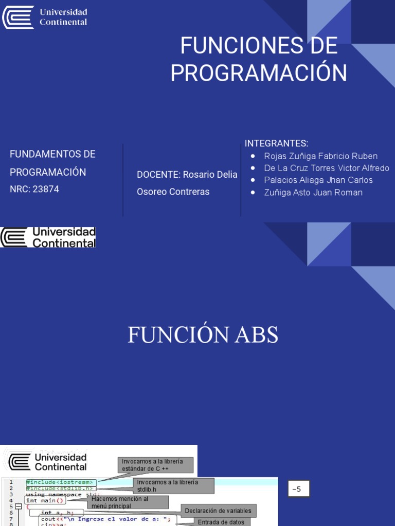 Funciones de Programación | PDF | Cadena (informática) | C