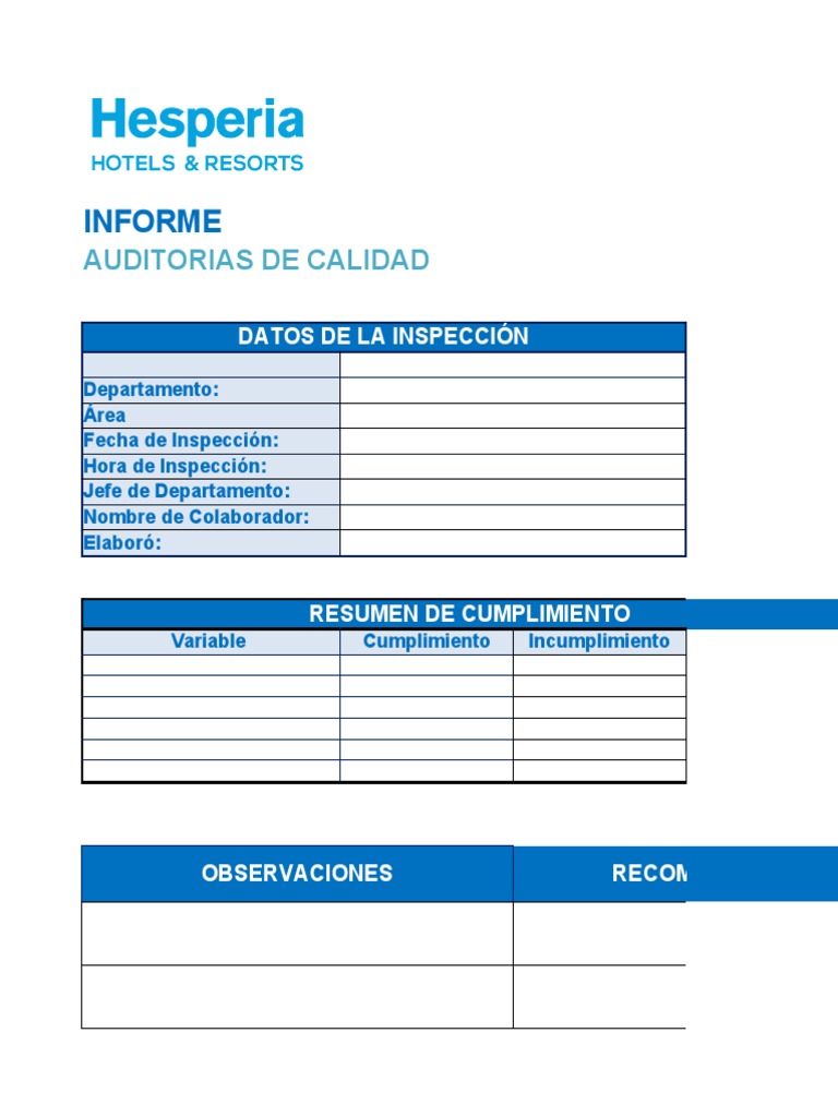NEW Check List Lobby-Entorno | PDF | Hotel