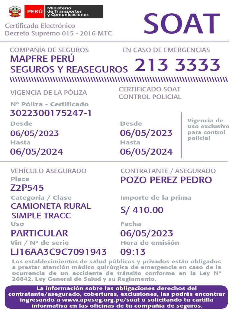 Oim Soat 3022300175247 | PDF