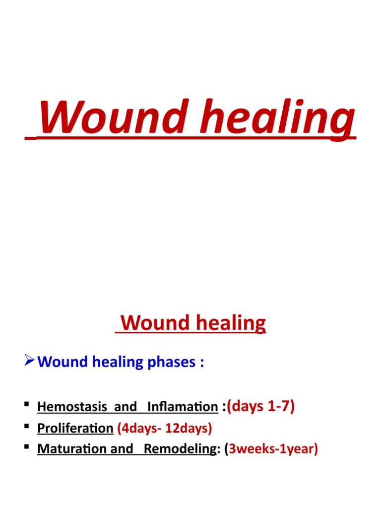 Wound Healing | PDF