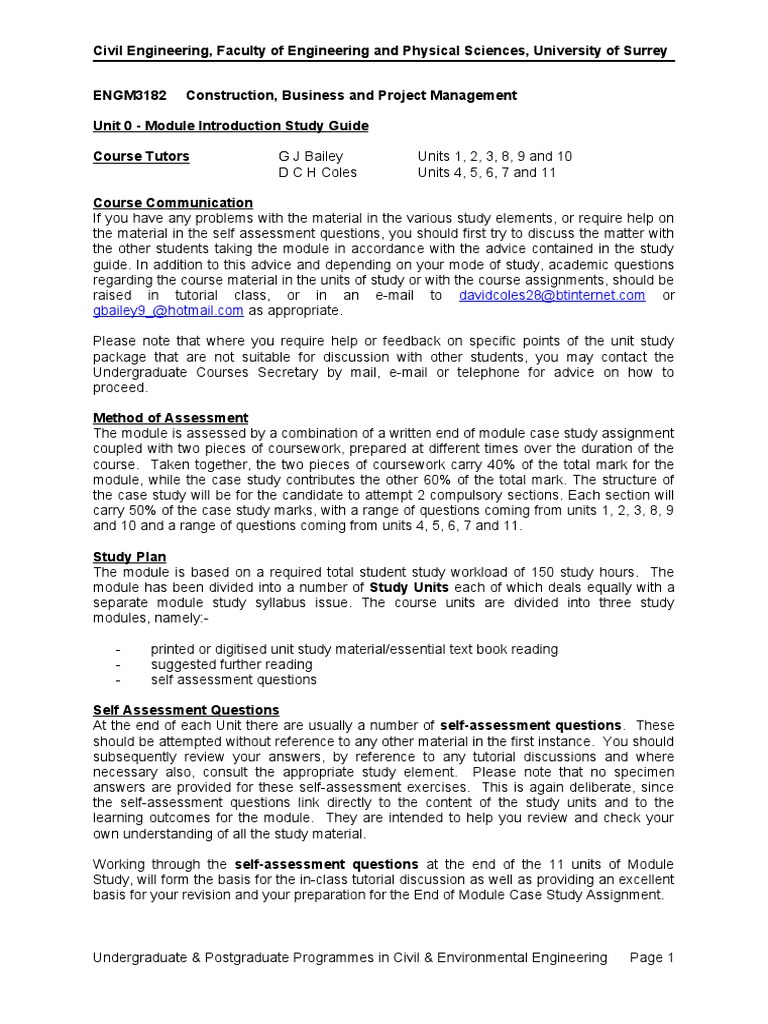 Construction Project Management Guide | PDF