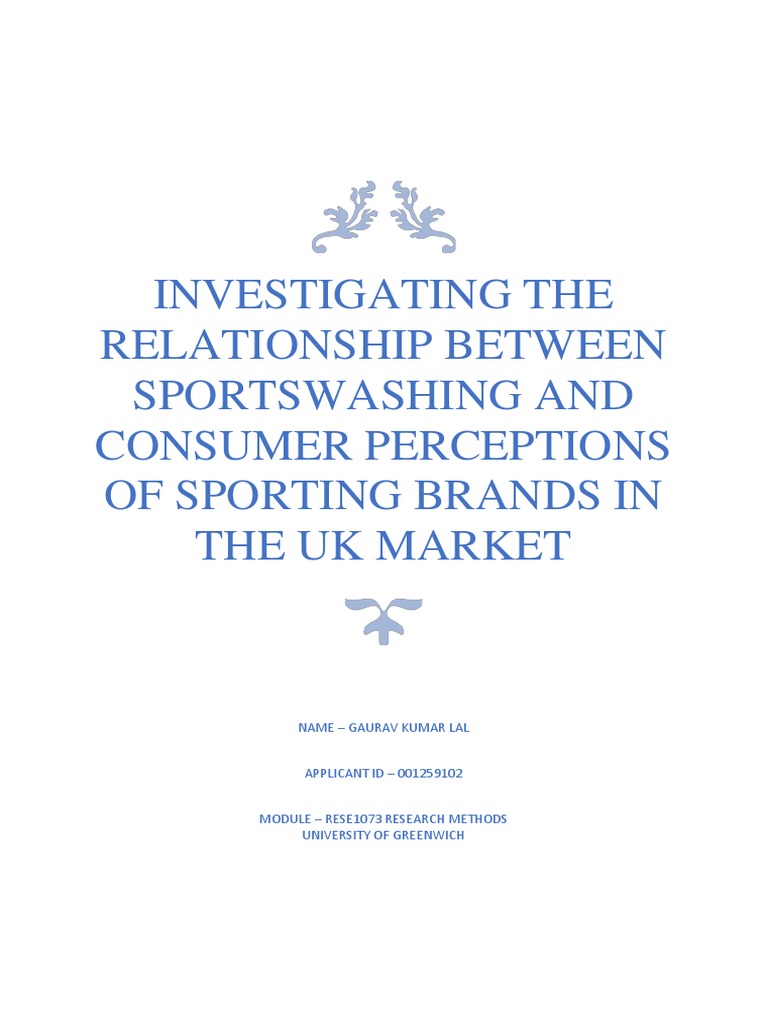 RESE1073 Summative Assignment | PDF | Business