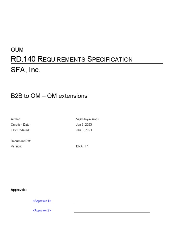 RD.140 RMA Automation Requirements | PDF | Finance & Money Management