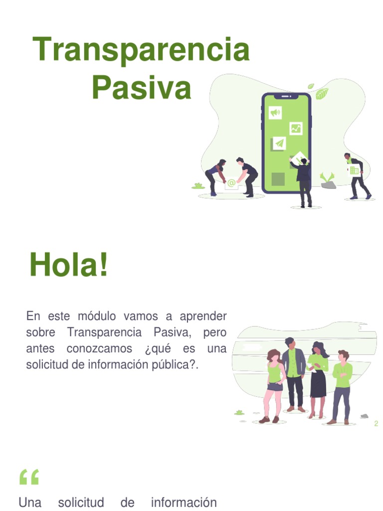 05 Transparencia Pasiva | PDF