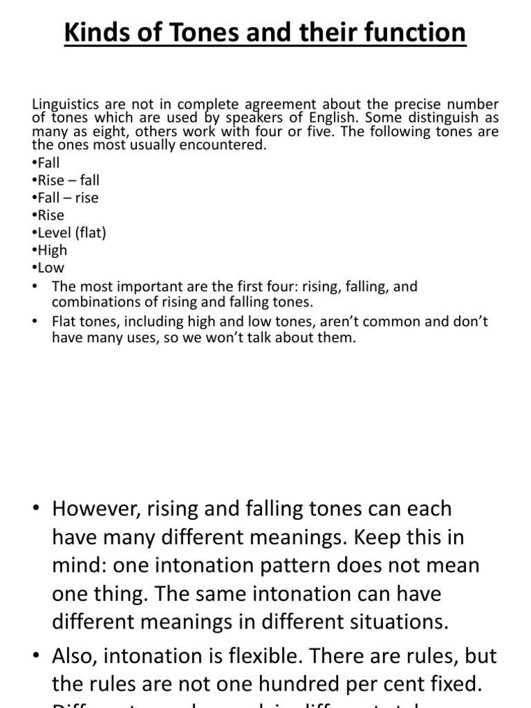 Attitudinal and Accentual Functions | PDF