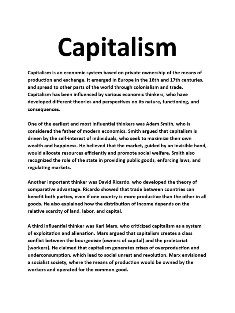 Capitalism | PDF | Capitalism | Michel Foucault