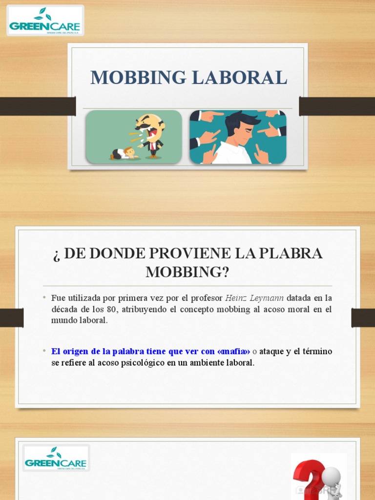 Mobbing Laboral: Tipos y Consecuencias | PDF | Intimidación | Conflicto interpersonal