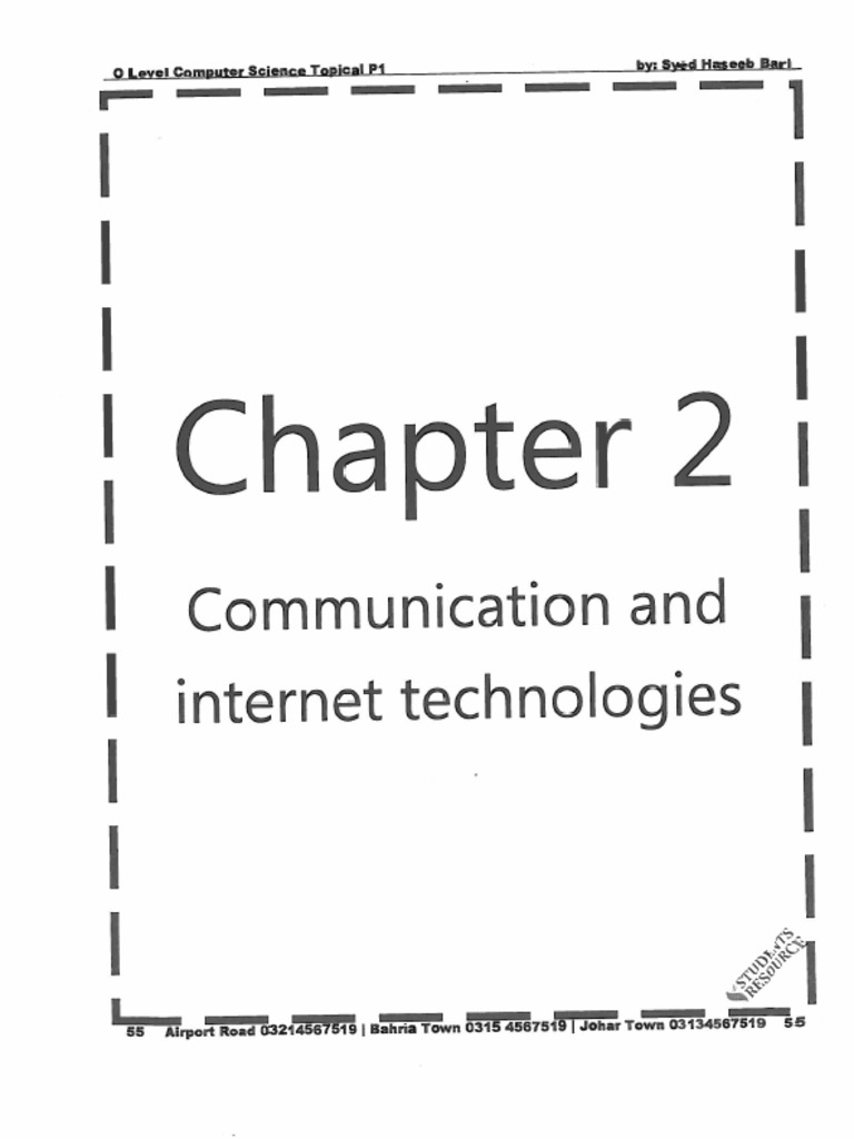 Igcse Computer Sciene | PDF | Error Detection And Correction | Usb