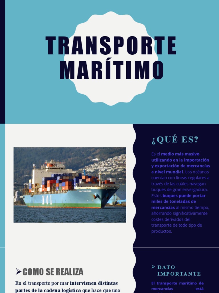 Transporte Maritimo | PDF | Transporte | Economias