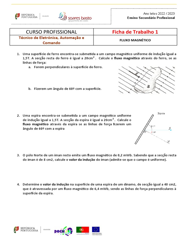 Ficha de Trabalho 1 | PDF