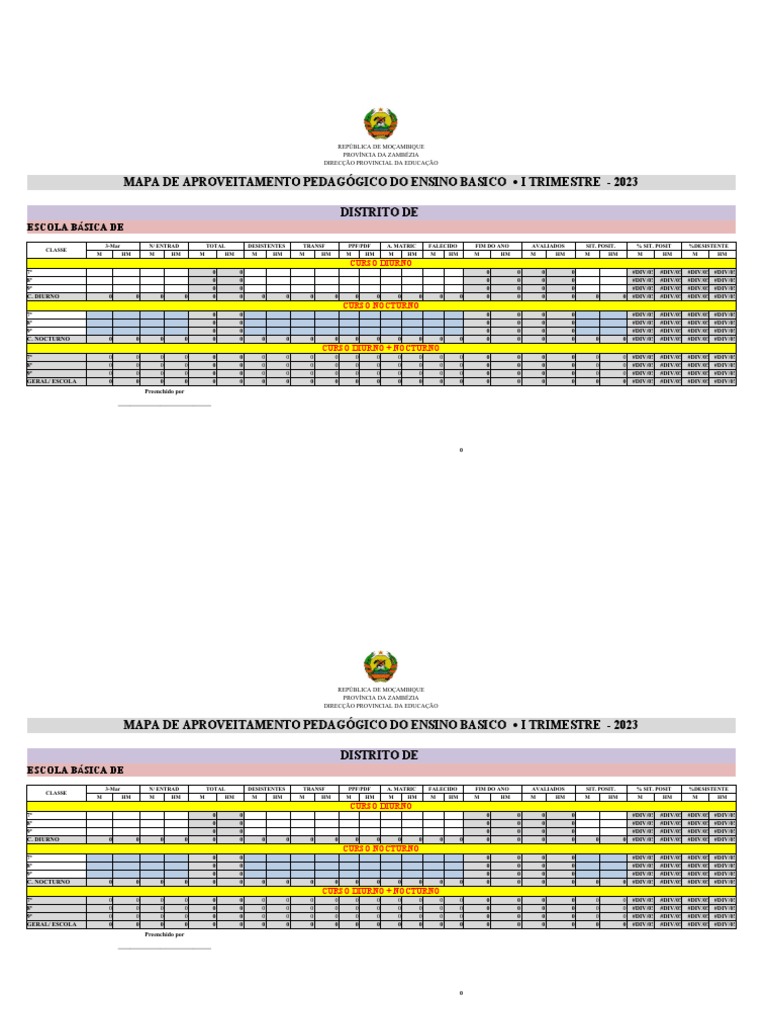 Modelo Mapa de AP-Escolas Basicas - 112740 | PDF | Escolas ...