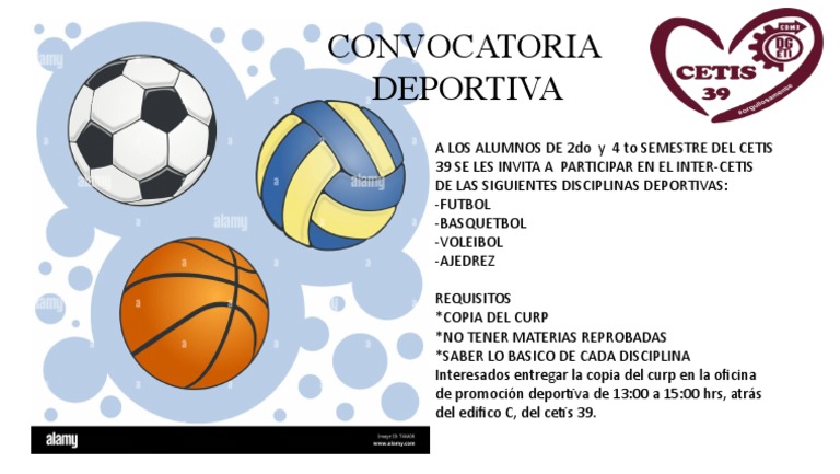 Convocatoria Deportiva | PDF