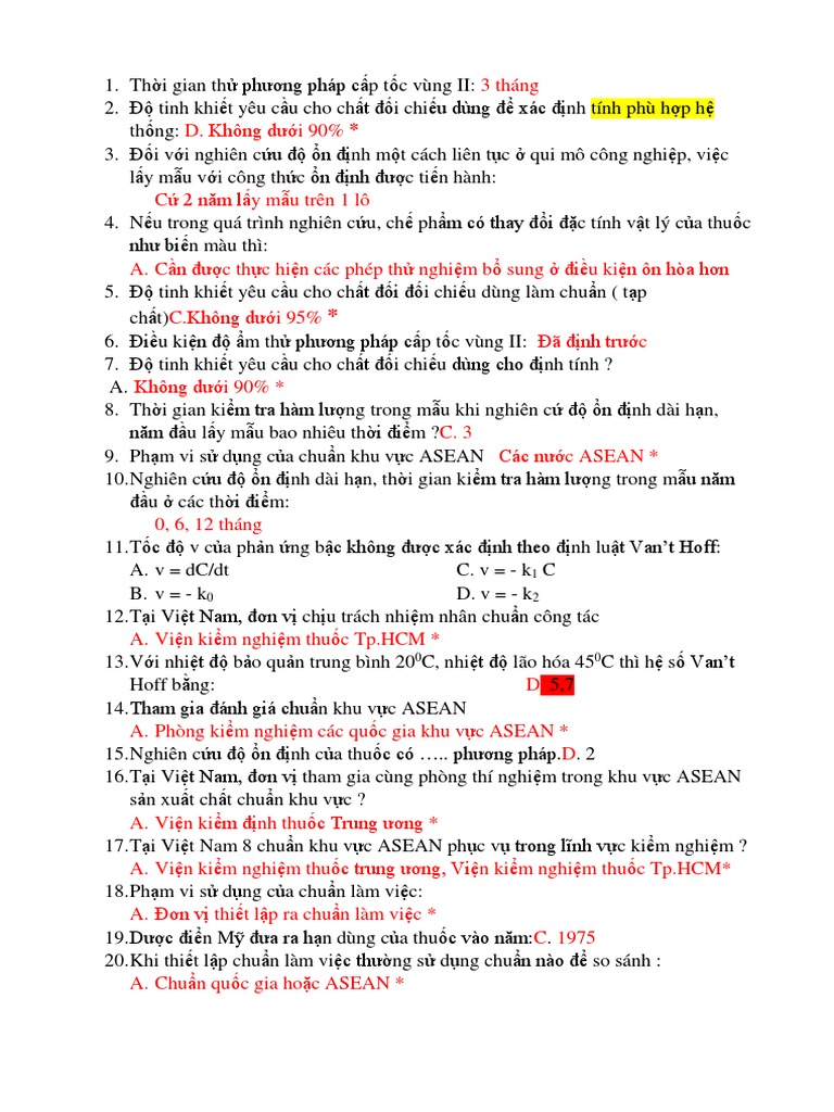 chuyên đề kiêm nghiệm gui (TÓM GỌN) | PDF