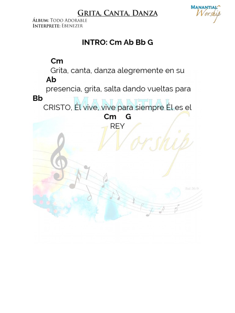 Grita Canta Danza | PDF