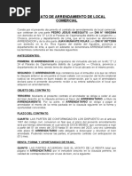 Contrato de Arrendamiento de Espacio Radial | PDF | Entretenimiento ...