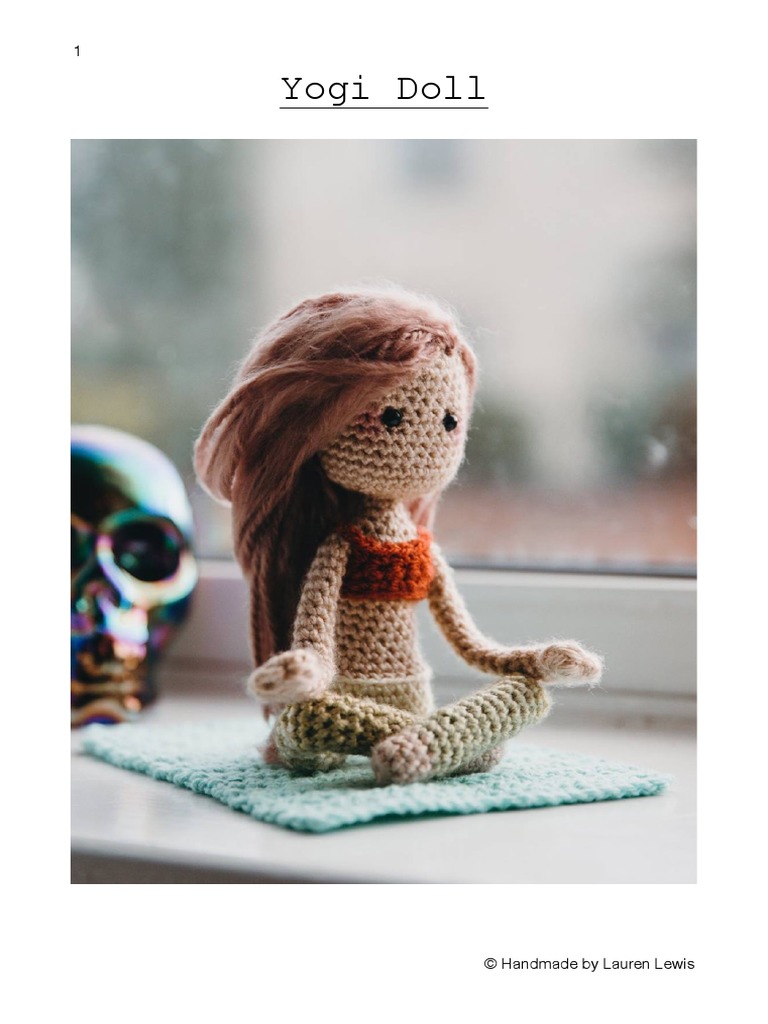 Muñeca Yoga Girl | PDF | Crochet | Yarn