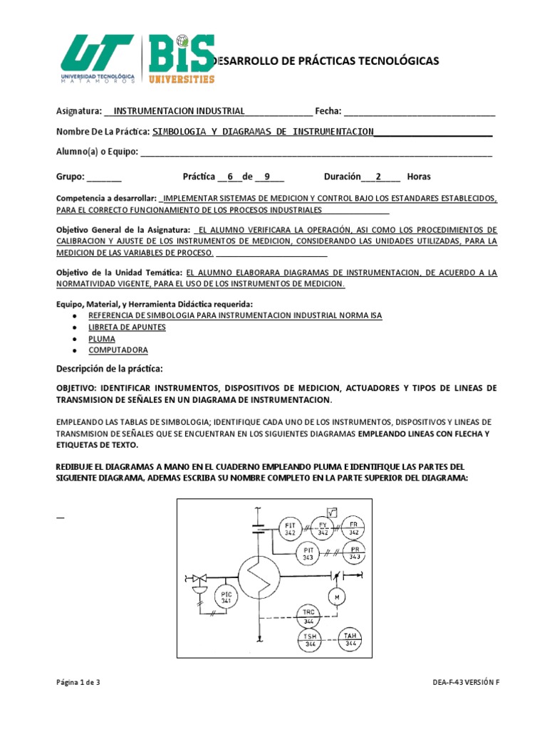 Practica 6 - Instrumentacion Industrial | PDF