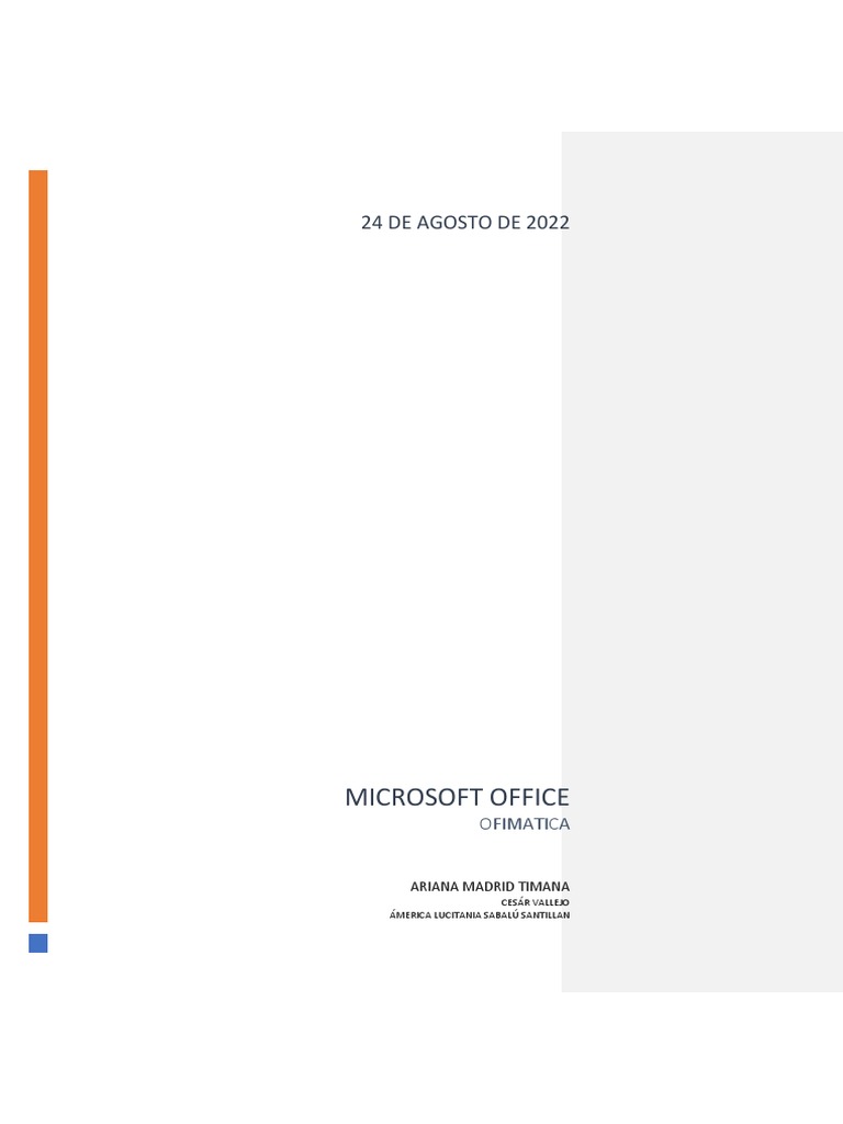 Microsoft Office - 1 | PDF