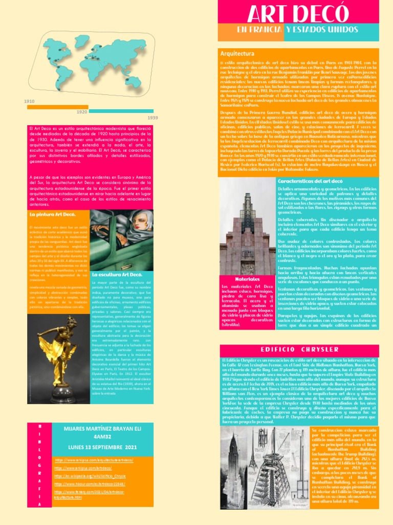 Art Decó | PDF | Arte deco | Estética