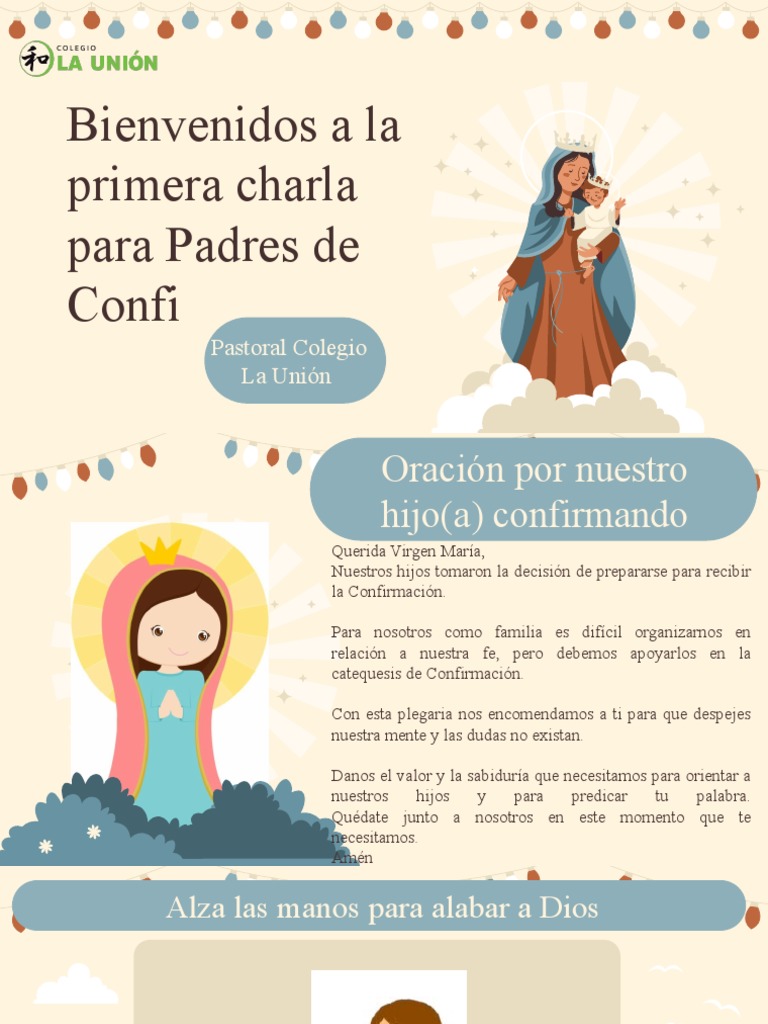 Jornada para Padres de Confirmación | PDF | eucaristía | Confirmación