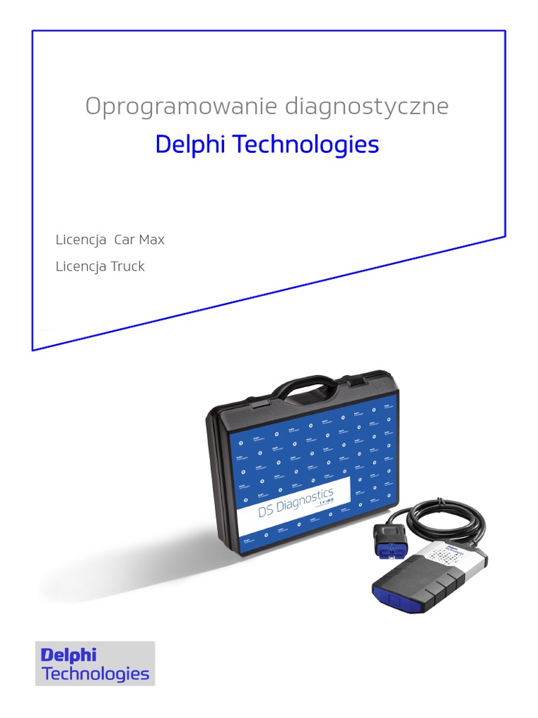 Instrukcja Instalacji Delphi Technologies | PDF