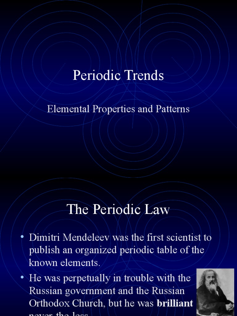 Periodic Trends Complete | PDF | Ion | Atoms