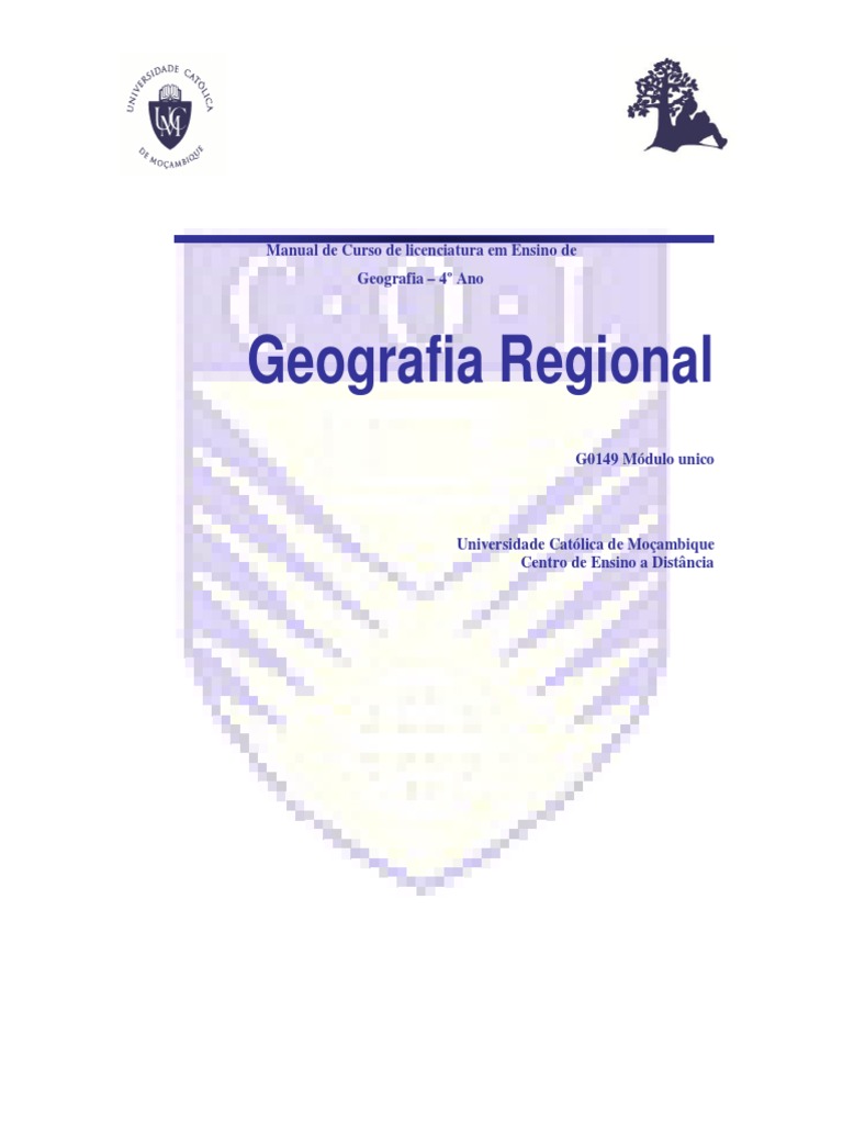 Modulo de Geografia Regional | PDF | Geografia | Florestas