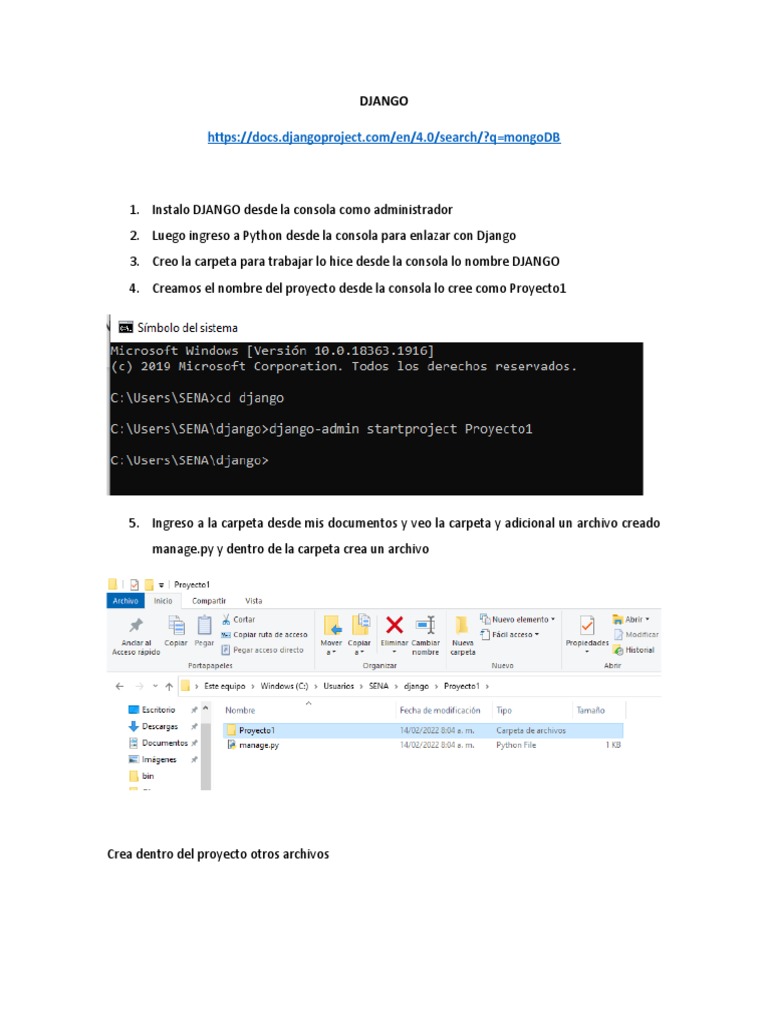 DJANGO | PDF | Software web | Arquitectura de software