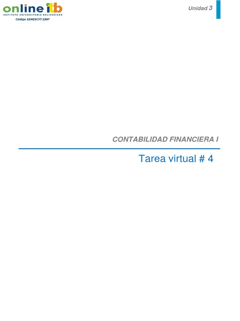 Tarea 4 | PDF | Contabilidad | Depreciación