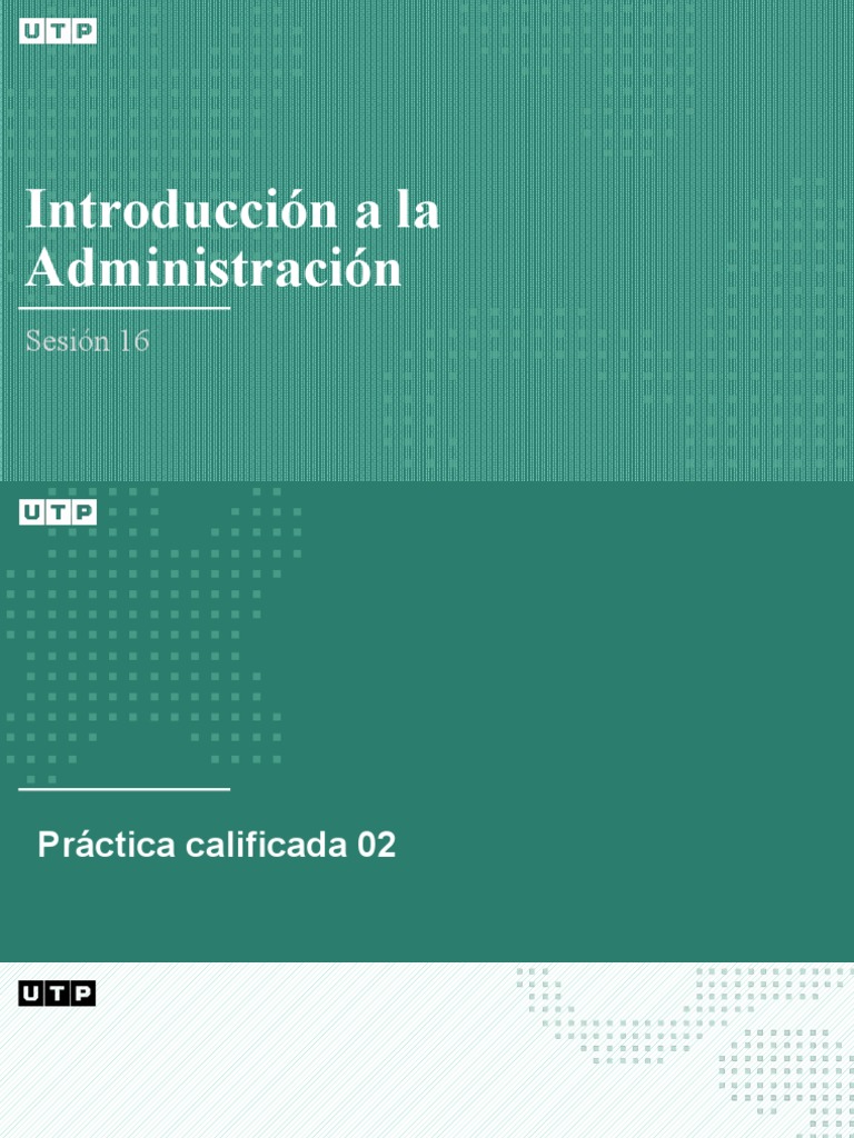 S16 - Semana de Evaluación - PC02 | PDF