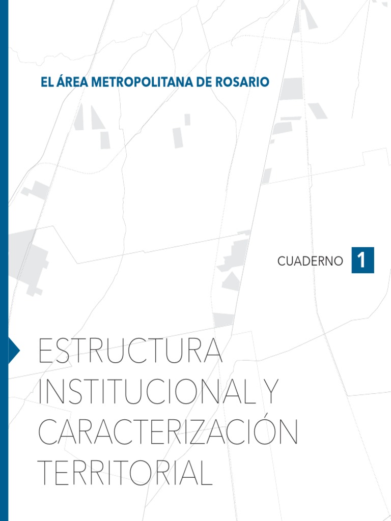 Estructura Institucional y Caracterización Territorial | PDF