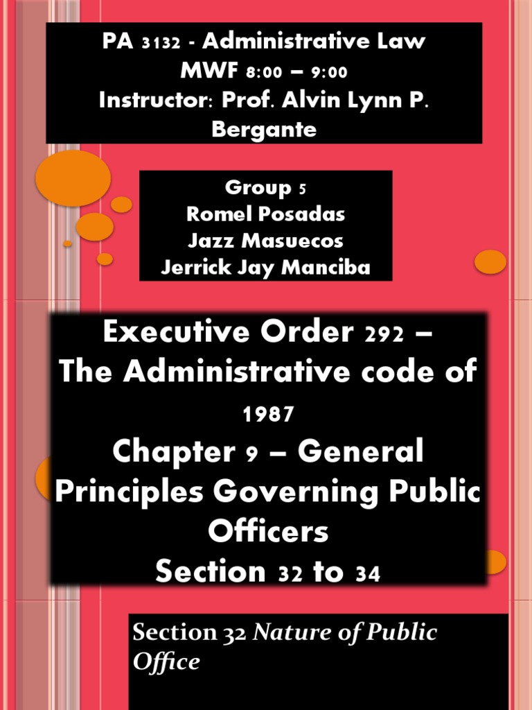 Overview of PA 3132 Administrative Law | PDF