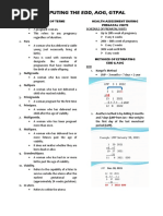 How To Compute For Aog and Edd | PDF