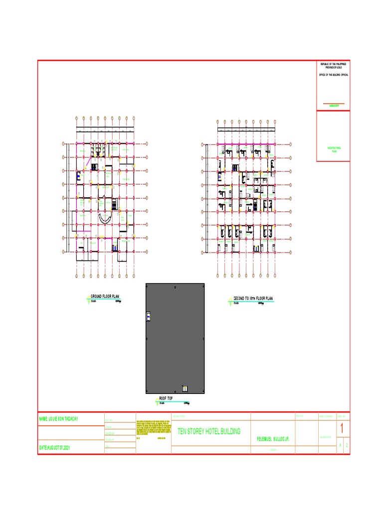 Floor Plan and Roof Top | PDF | Local Government Areas Of Queensland ...