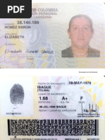 Cedula Alexander | PDF