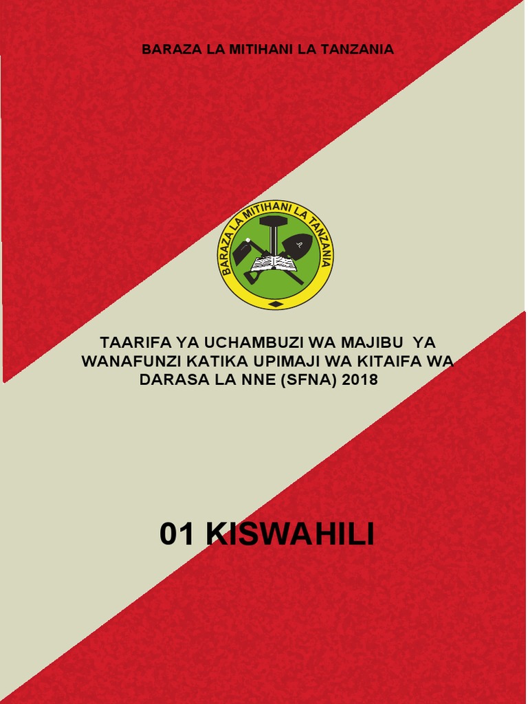 01 Kiswahili | PDF