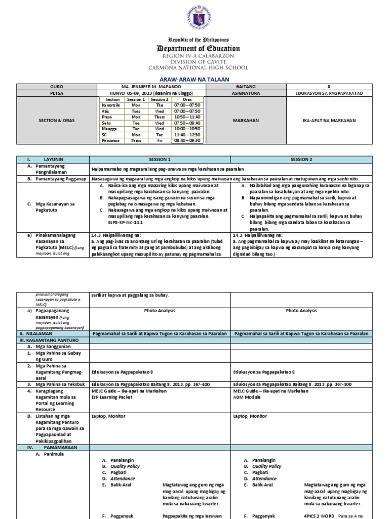 2022 23. Q4 DLL Week 6 | PDF