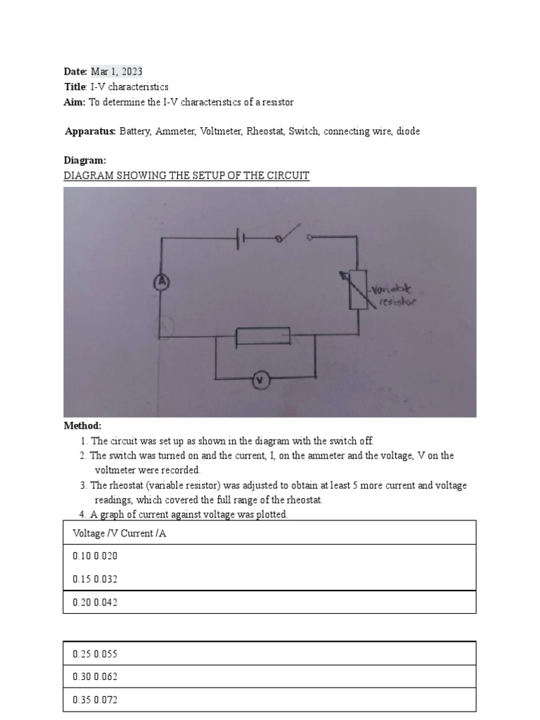 Physics Circuit Lab (1) (1) | PDF