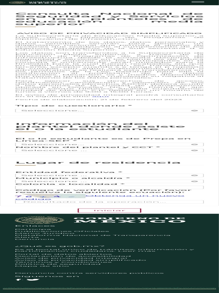 Aviso de Privacidad CETIS 76 | PDF