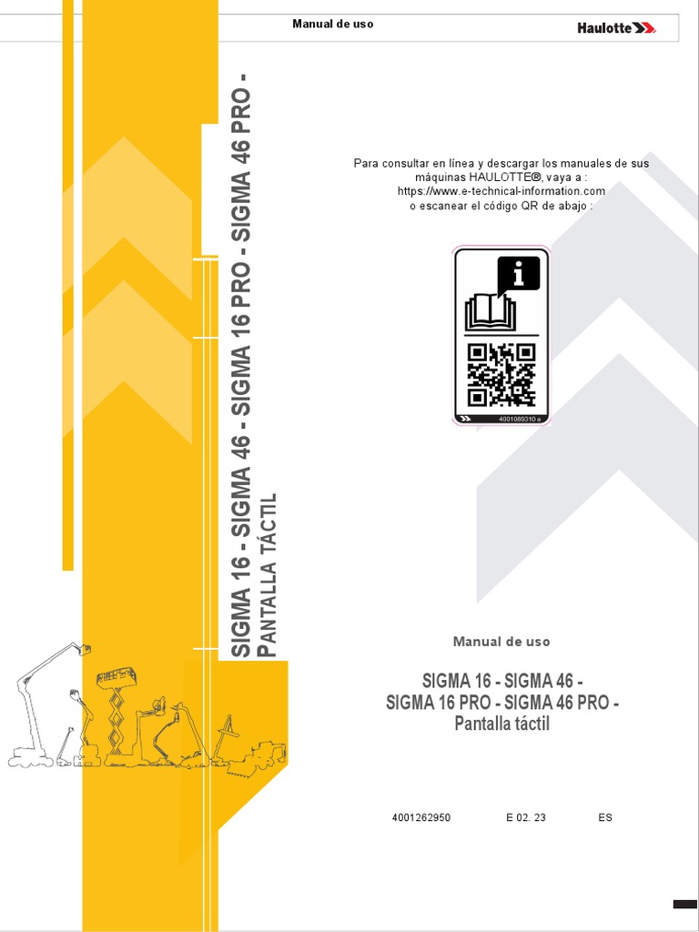 Manual de Uso - Sigma 16 - Sigma 46, Sigma 16 Pro - Sigma 46 Pro - Febrero 2023 - Español | PDF