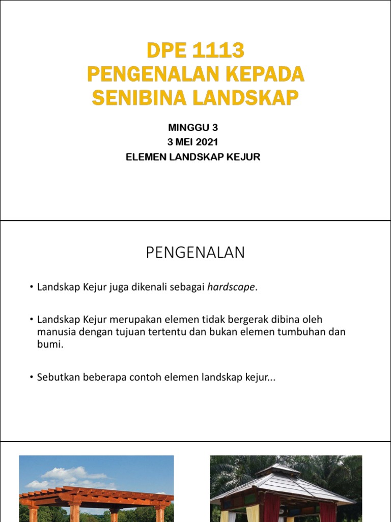 Slide Landskap Kejur | PDF