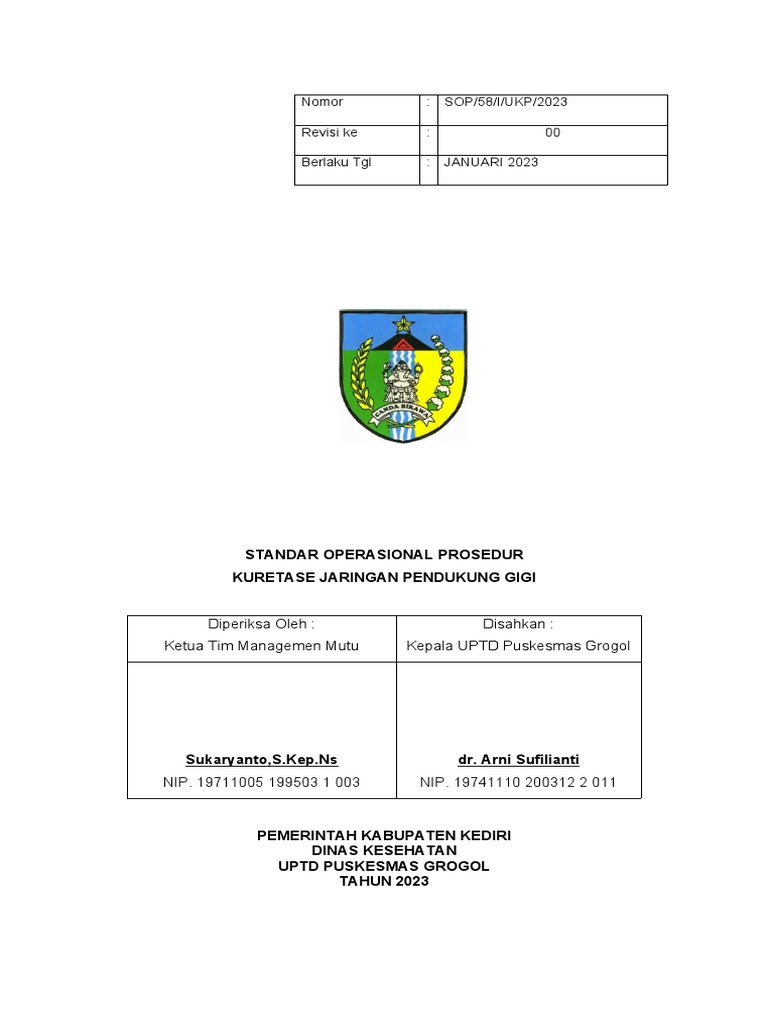Prosedur Kuretase Jaringan Gigi | PDF | Kesehatan Holistik | Teknologi ...