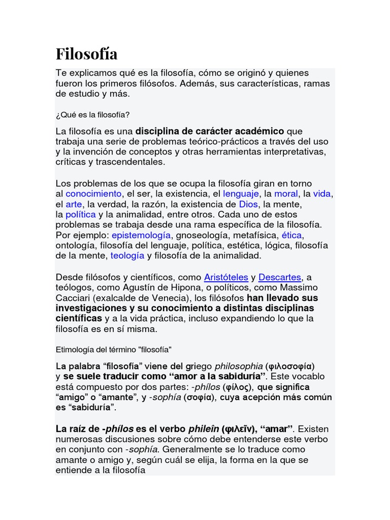 Historia de La Filosofía | PDF