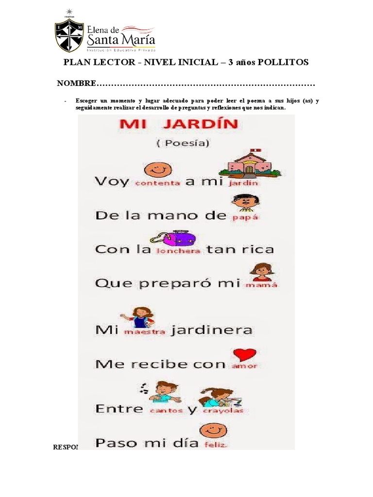 Poema A Mi Jardin | PDF