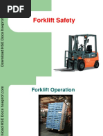Forklift Hand Signals English | PDF