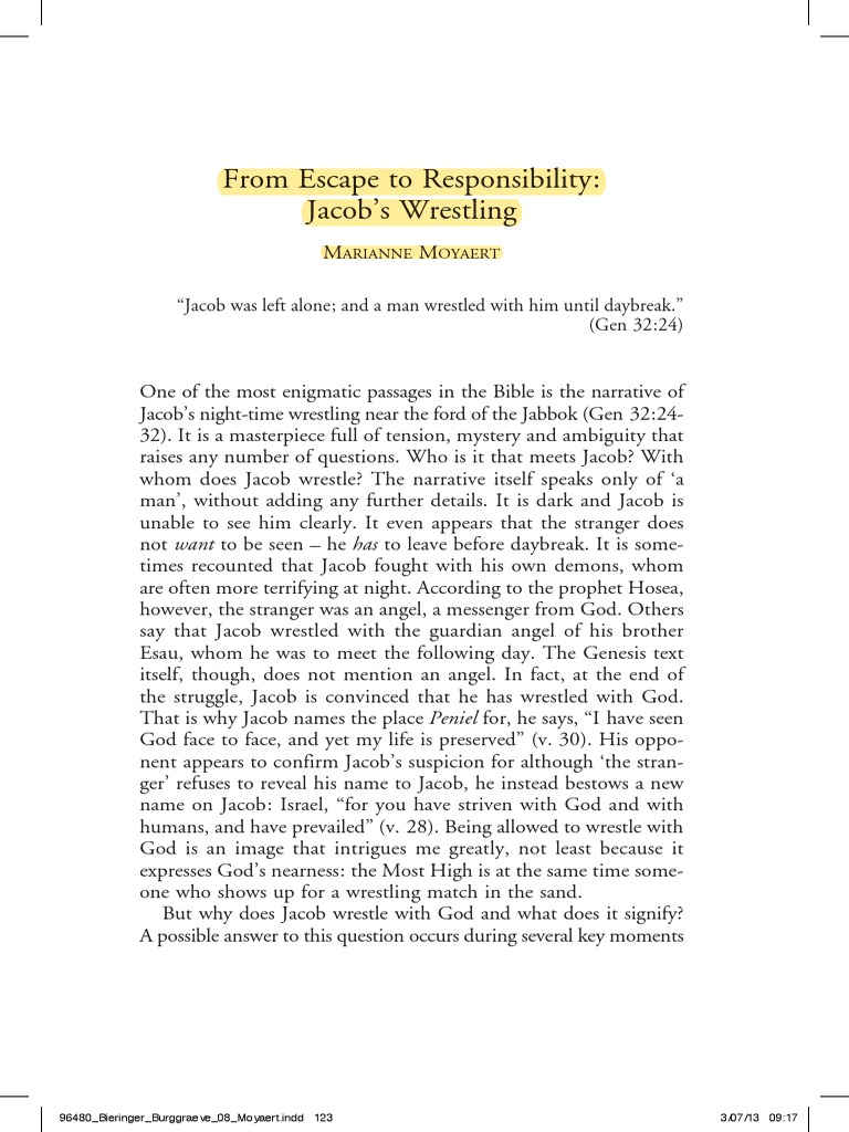 From Escape To Responsibility in R BIERI Citation | Download Free PDF ...